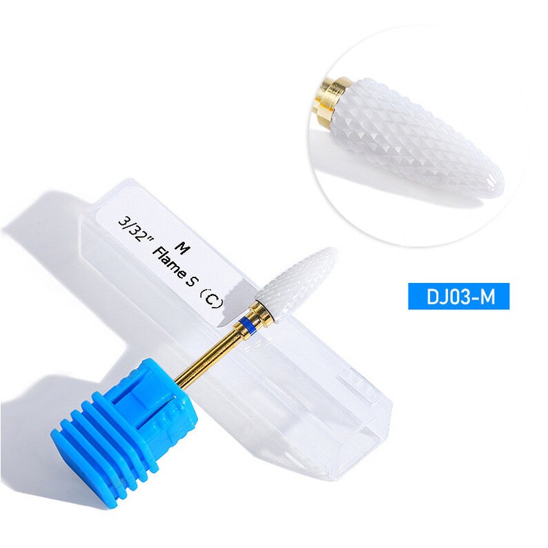 1 PCS Nail Cone Tip Ceramic Drill Bits Electric Cuticle Clean - Etsy