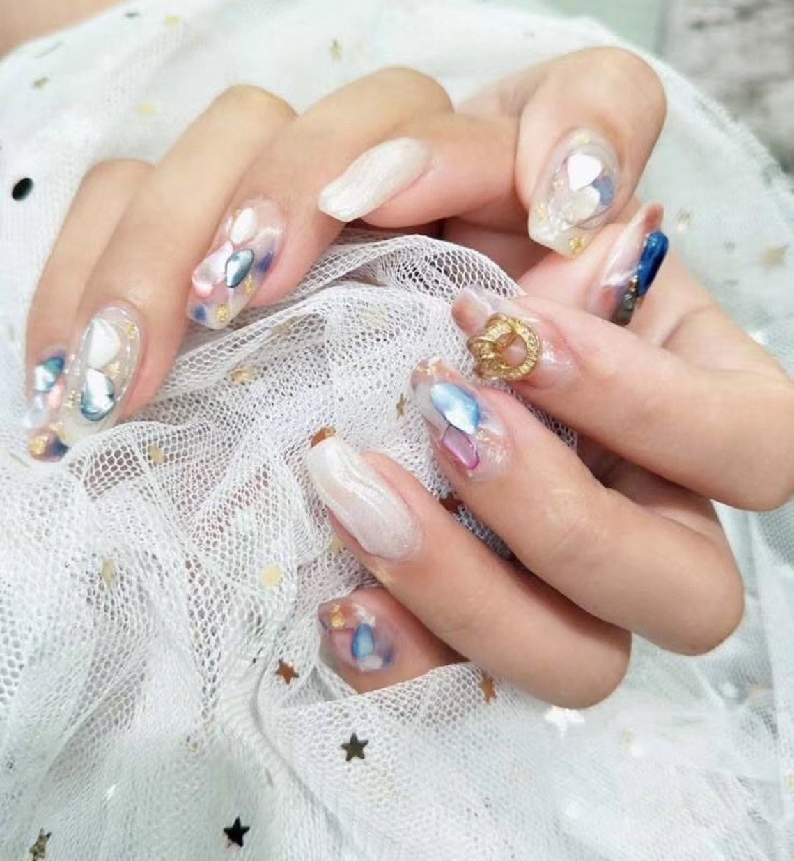 A Set of Mixed Sequins Decorationsdiy Deco Blingnatural - Etsy