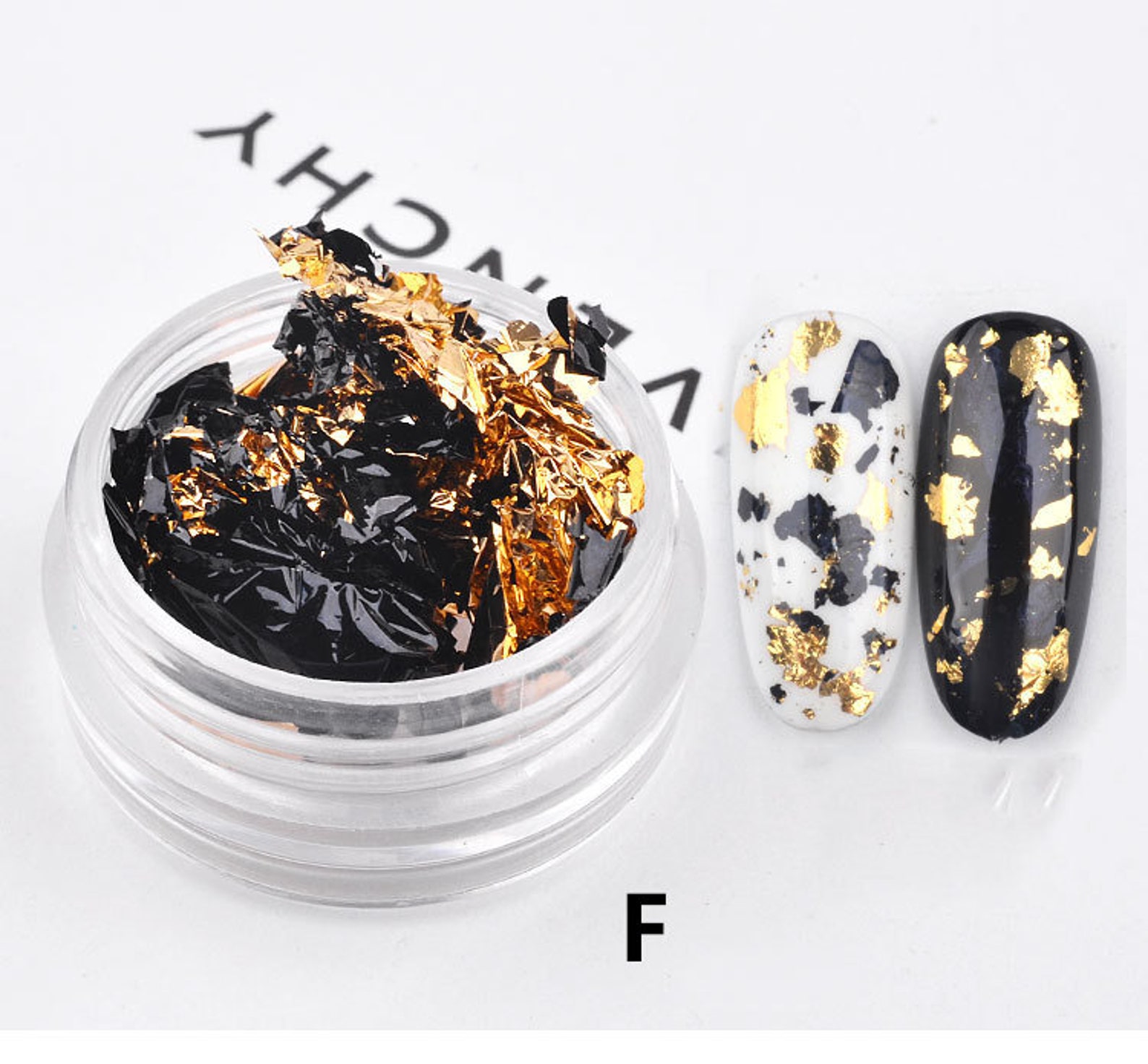 A Boxof Nail Decorationcolored Tinfoil Paper Nail Supplynail - Etsy