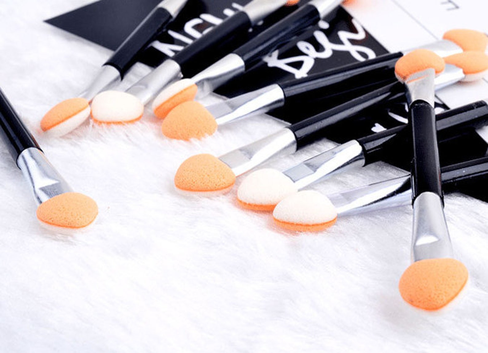 10 Pcs Eye Shadow Applicator Disposable Double Sides Eyeshadow - Etsy