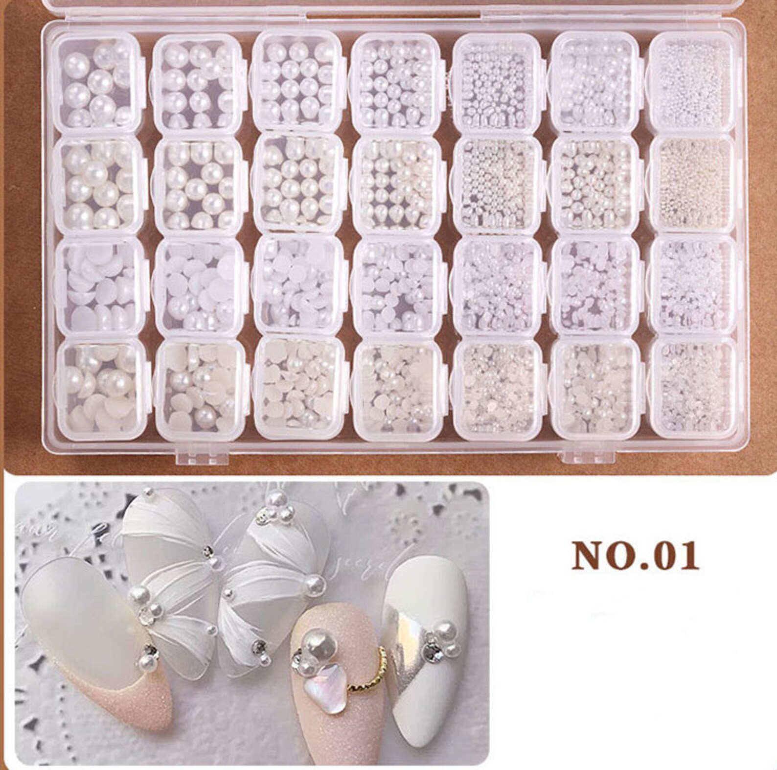 A Set of Mixed Rivet Decorationsdiy Deco Blingmetal for Nail - Etsy