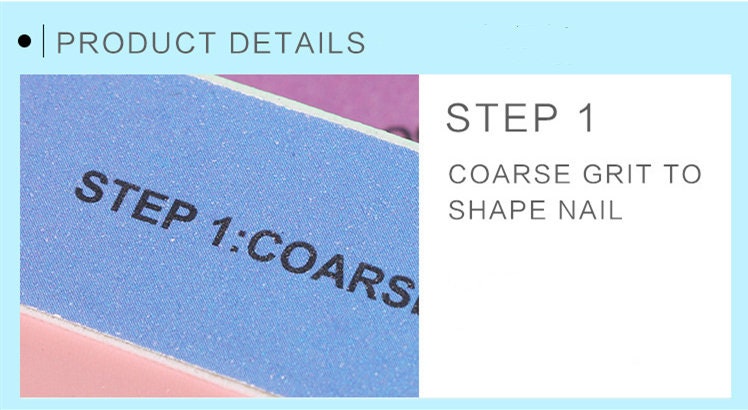 Nail Buffer Block Sponge File Manicure Pedicure Sanding - Etsy