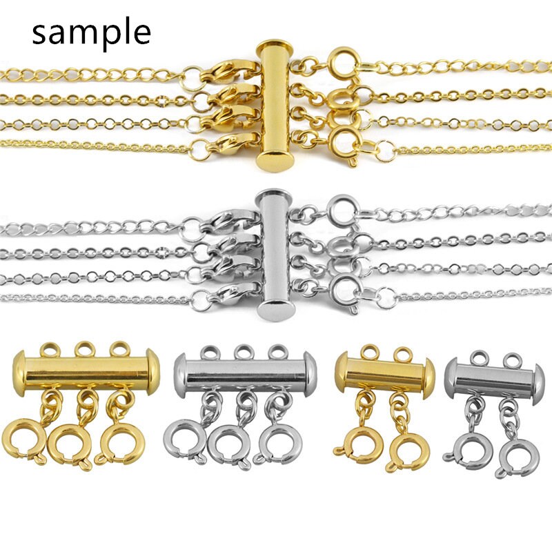 5 Pcs Stainless Steel Spring Ring Clasp for Jewelry Making - Etsy