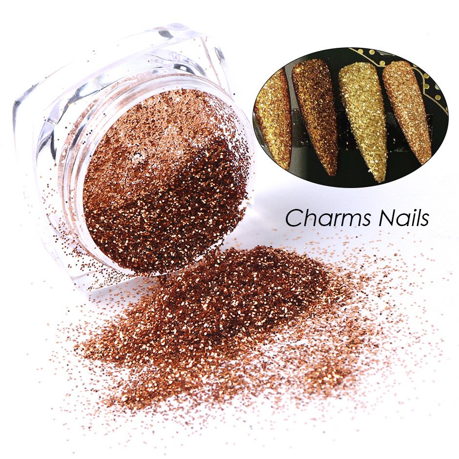 Nail Art Powder Dust Shimmer Decorationshiny Nail - Etsy