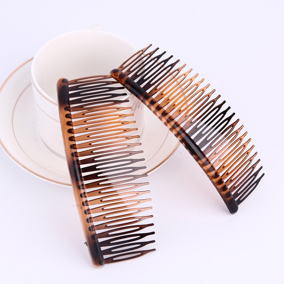 5 pcs/10 pcs Wholesale comb 24 teeth plastic Comb Hair Clips8 | Etsy