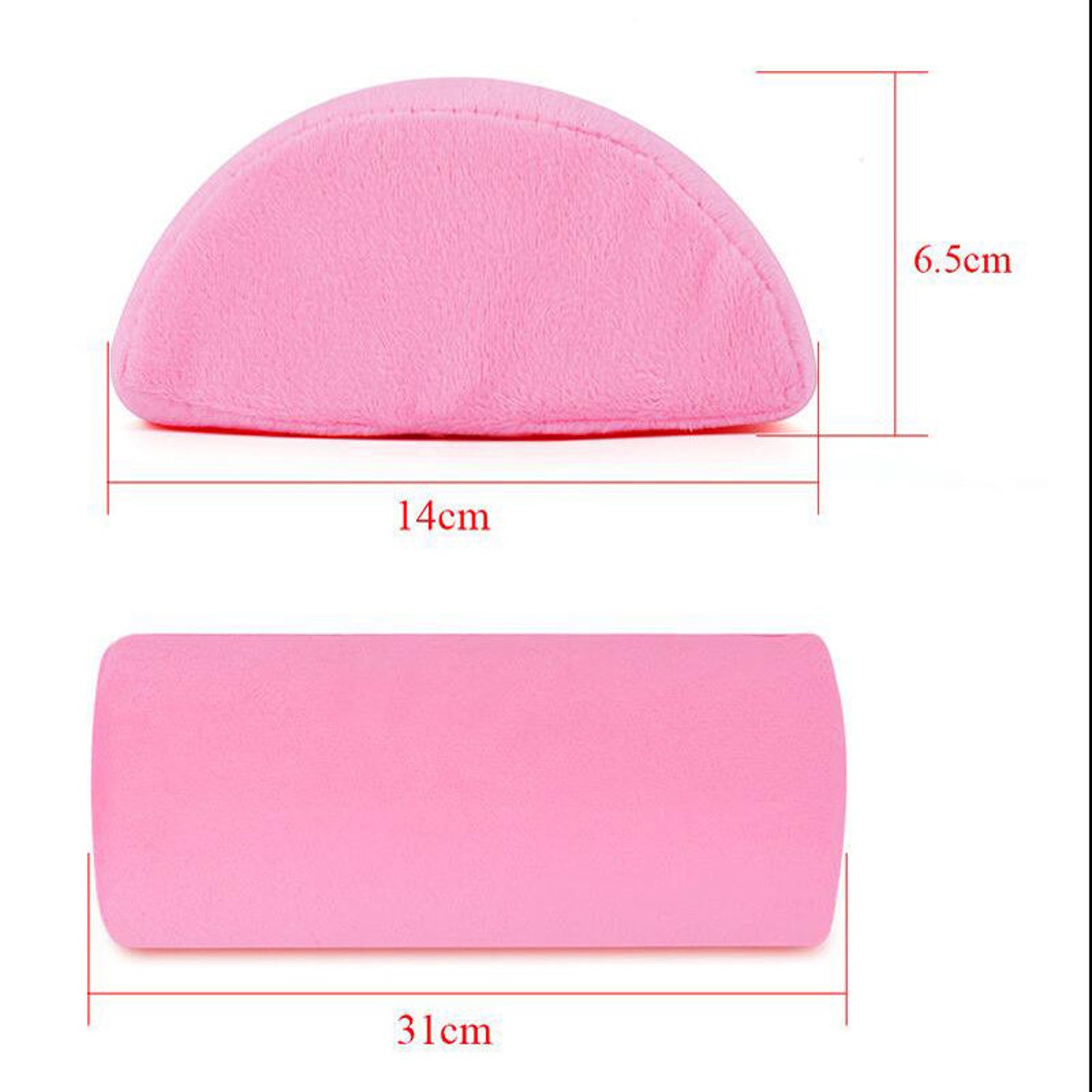 1pcs Pink Nail Art Soft Hand Rests Arm Rests Washable Manicure | Etsy
