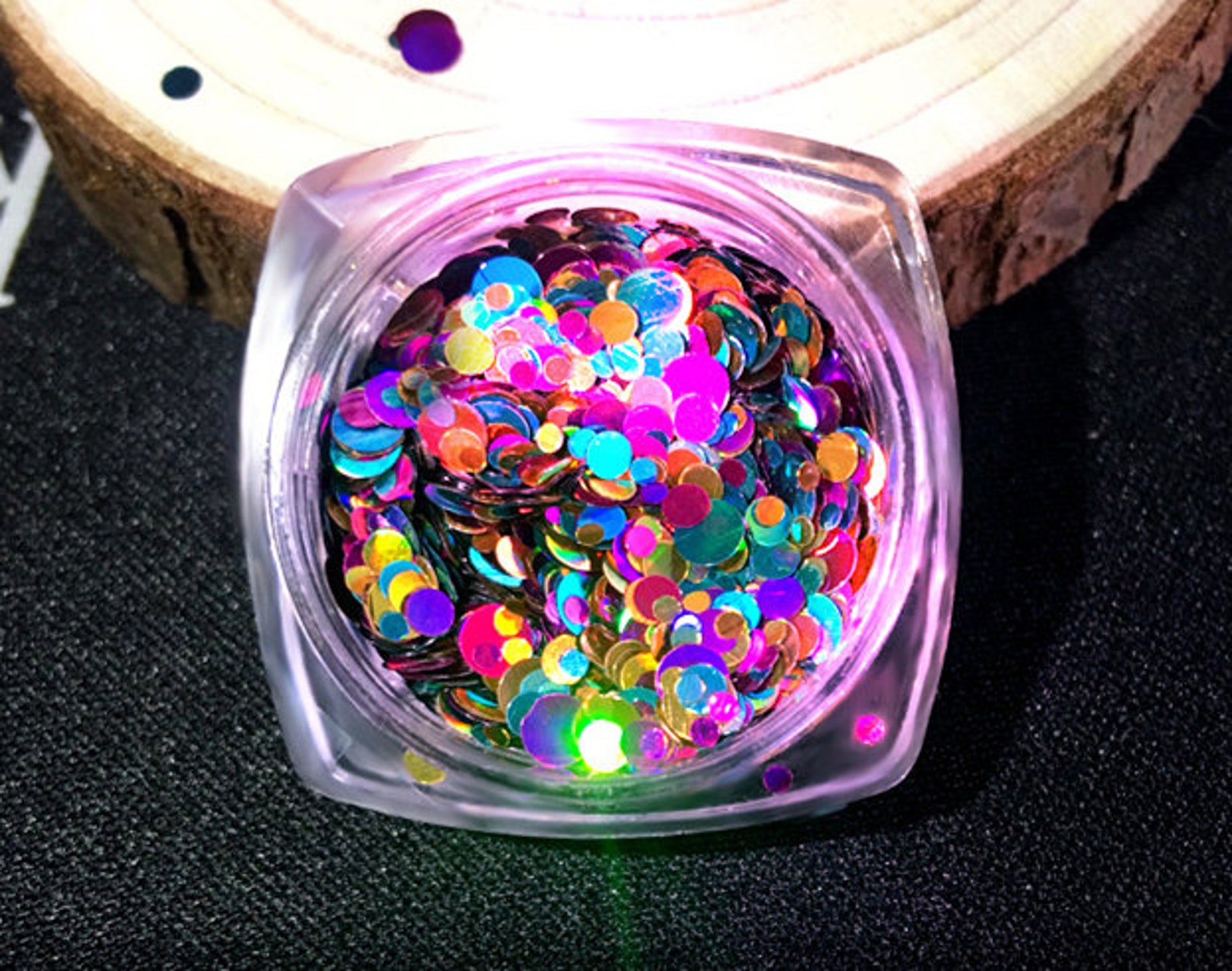 12 Box a Set of Mixed Sequins Decorationsround Sequins Diy | Etsy