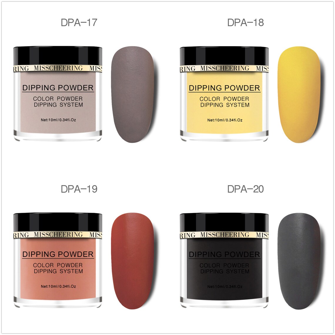 Neon Phosphor Dipping Powder Nail Art Decorations Fluorescent | Etsy