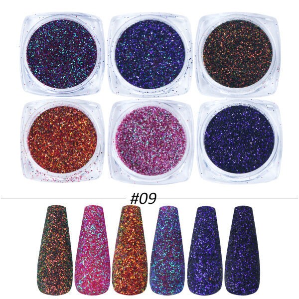 Nail Art Powder Dust Shimmer Decorationshiny Nail - Etsy