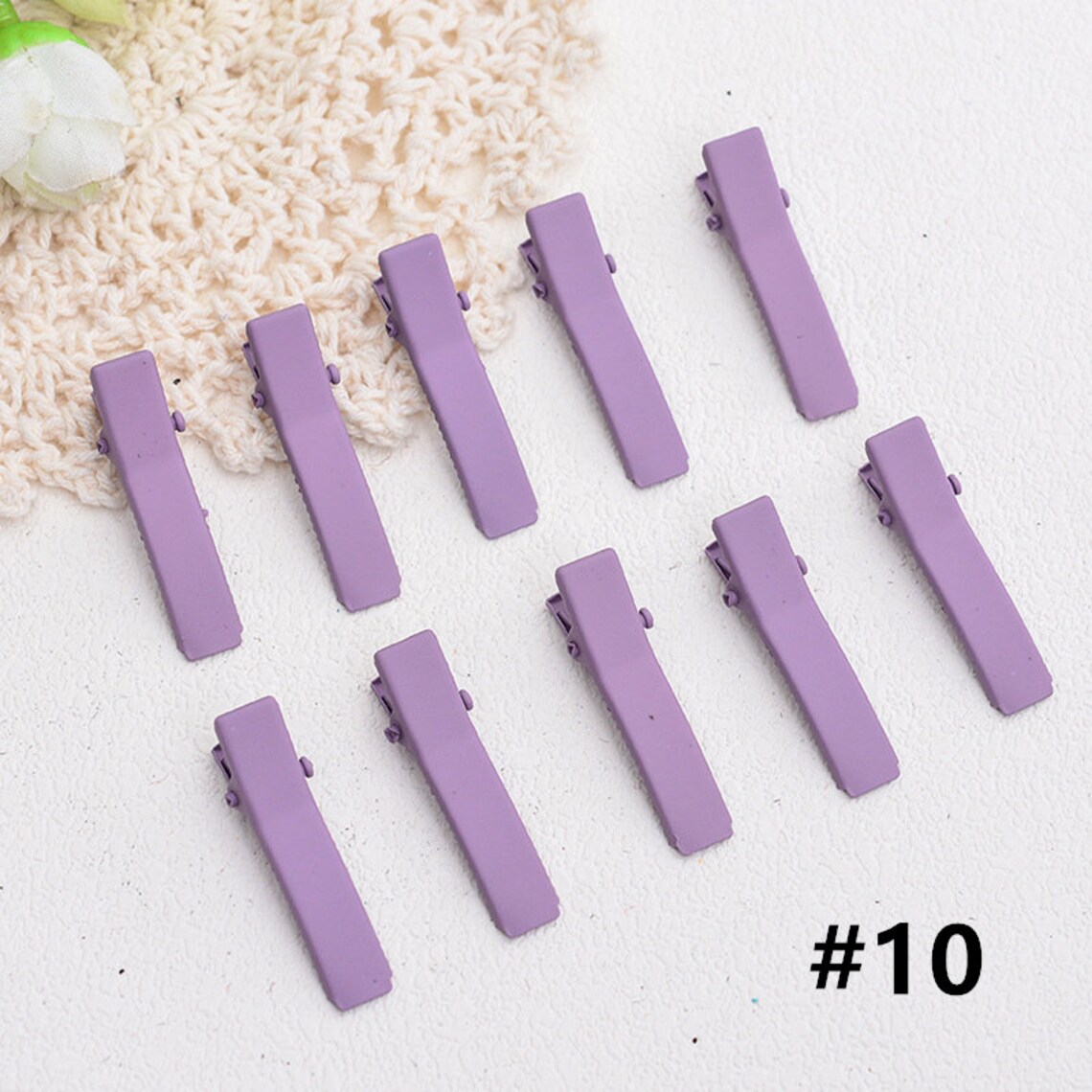 10/20 Pcs 3.5cm Metal Snap Clips BB Clipoval Blank Baby - Etsy
