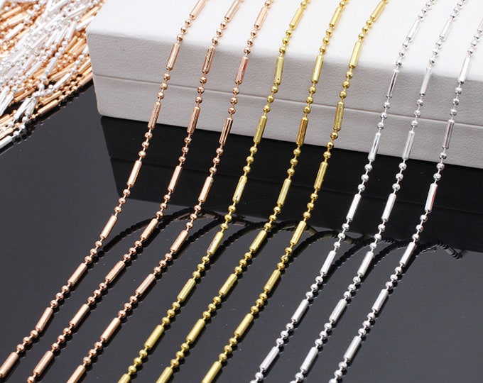 Flat Soldered Cable Chain Brass Chain Gold Tone Plated Brass Soldered ...