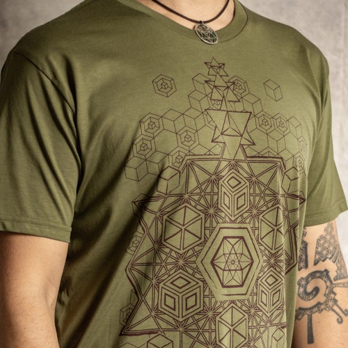 Sacred Geometry Clothing / Festival Clothing / Mens Clothing / | Etsy