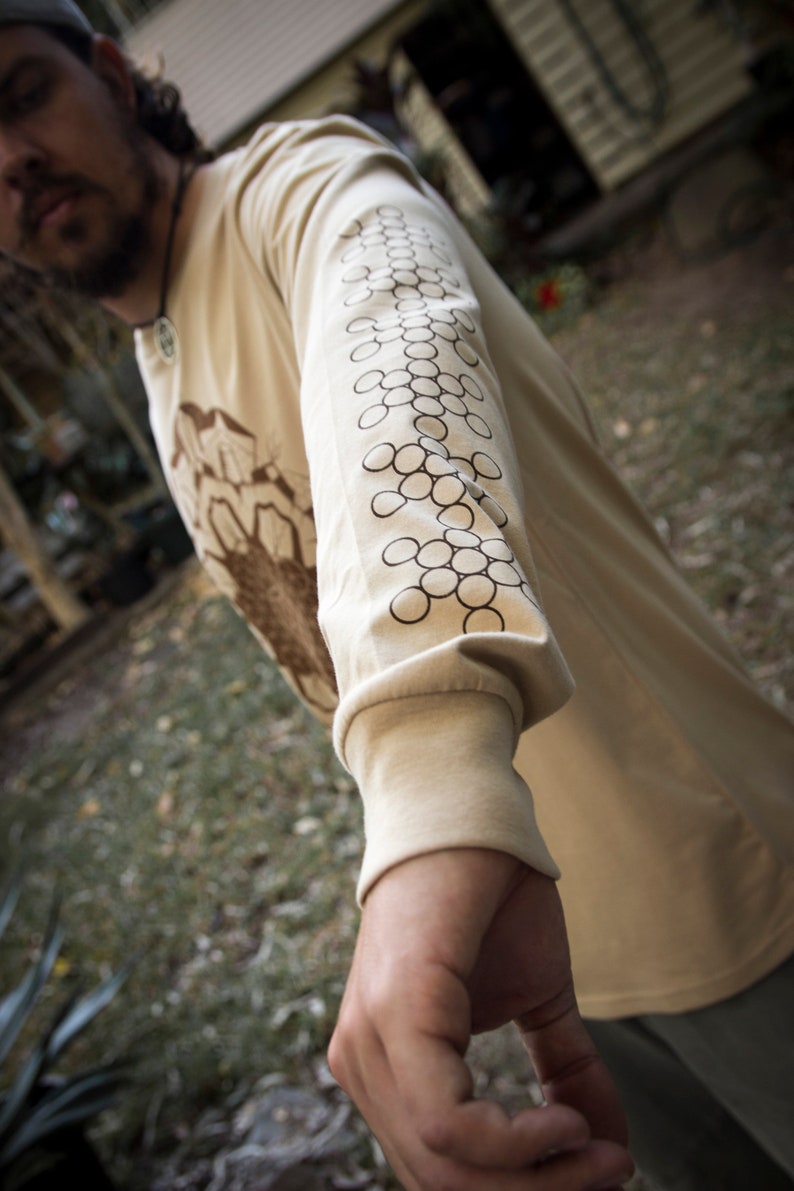 Long Sleeve T Shirt Festival Clothing Sacred Geometry Clothing | Etsy