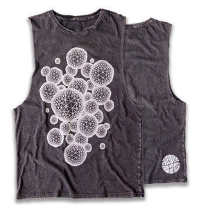 Multiverse Space Shirt Fractal Tank Psy Clothing Festival Vest Sacred ...