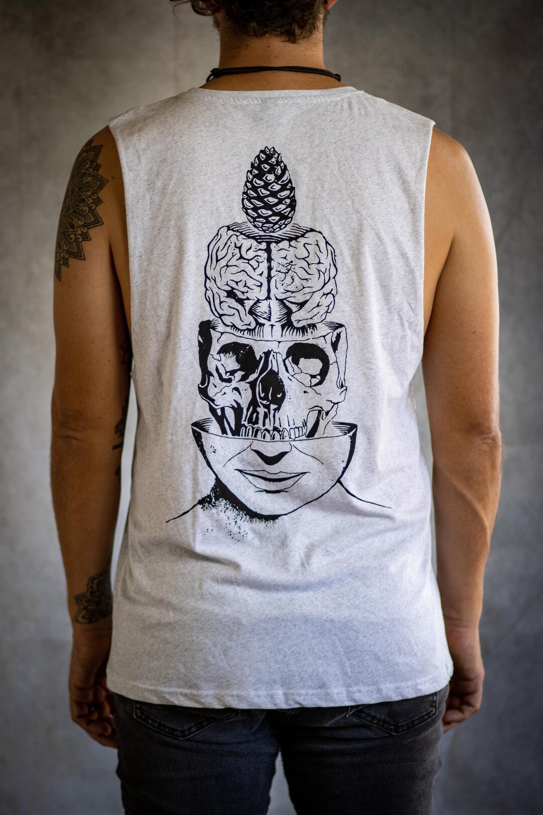 CLEARANCE !! Skull Pineal Gland Psy Trance Brain Anatomy Third Eye ...