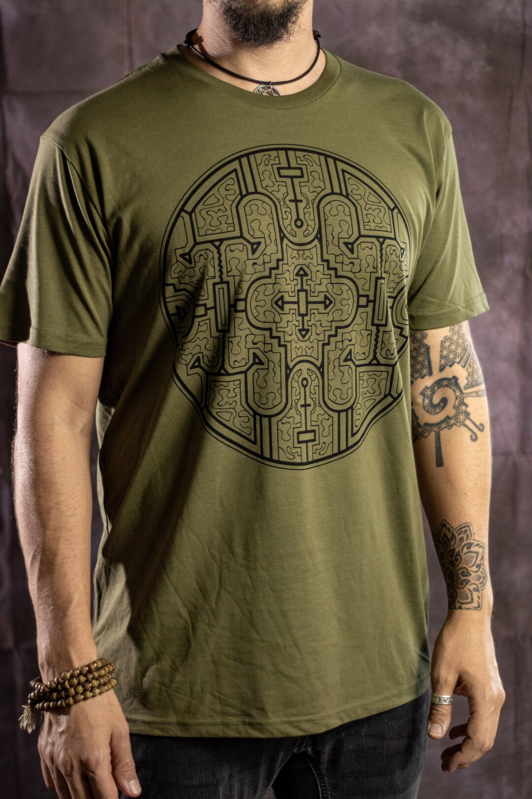 Shipibo Clothing Ayahuasca Clothing Mens Festival Shirt Tribal Clothing ...