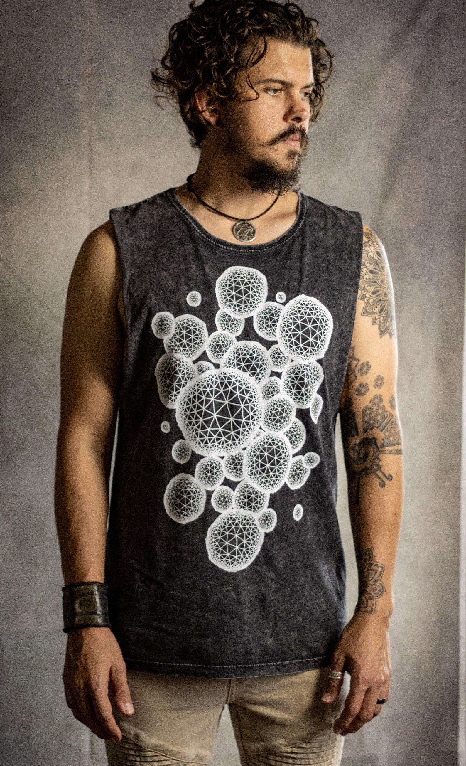 Multiverse Space Shirt Fractal Tank Psy Clothing Festival Vest - Etsy