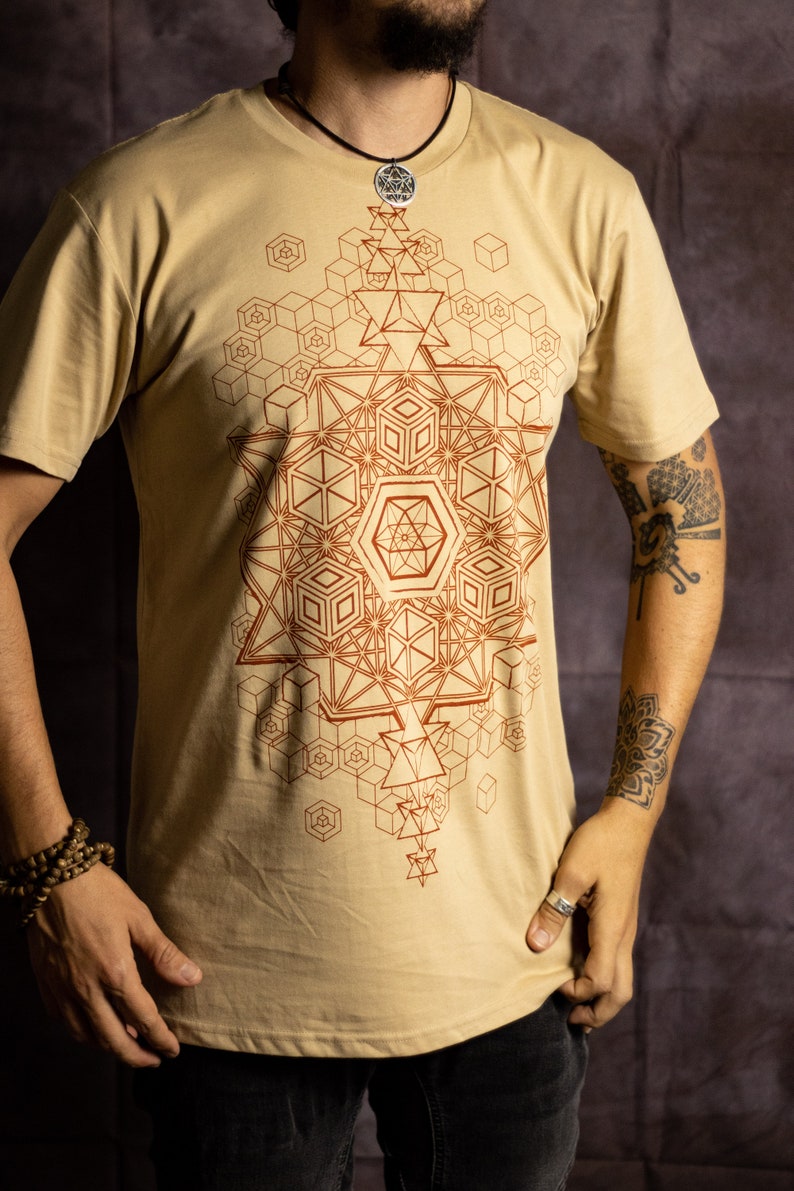 Sacred Geometry Clothing Fractal Clothing Psy Trance Burning - Etsy