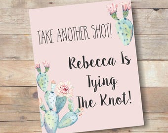 Take a shot sign | Etsy