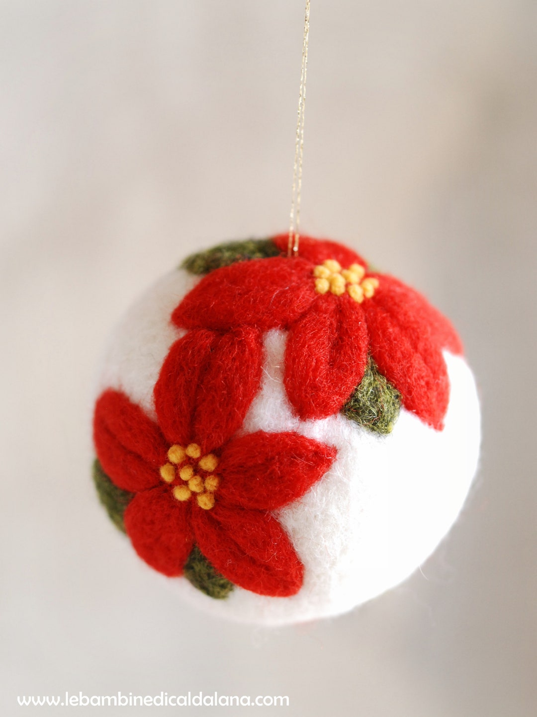 Christmas Star, Christmas Ball, Waldorf-inspired Fairytale Wool ...