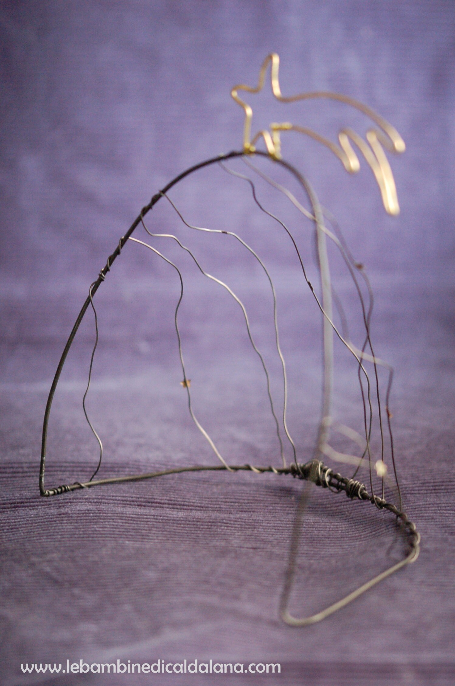 Nativity With Wire Cave, Waldorf-inspired Fairy Tale Wool Nativity ...