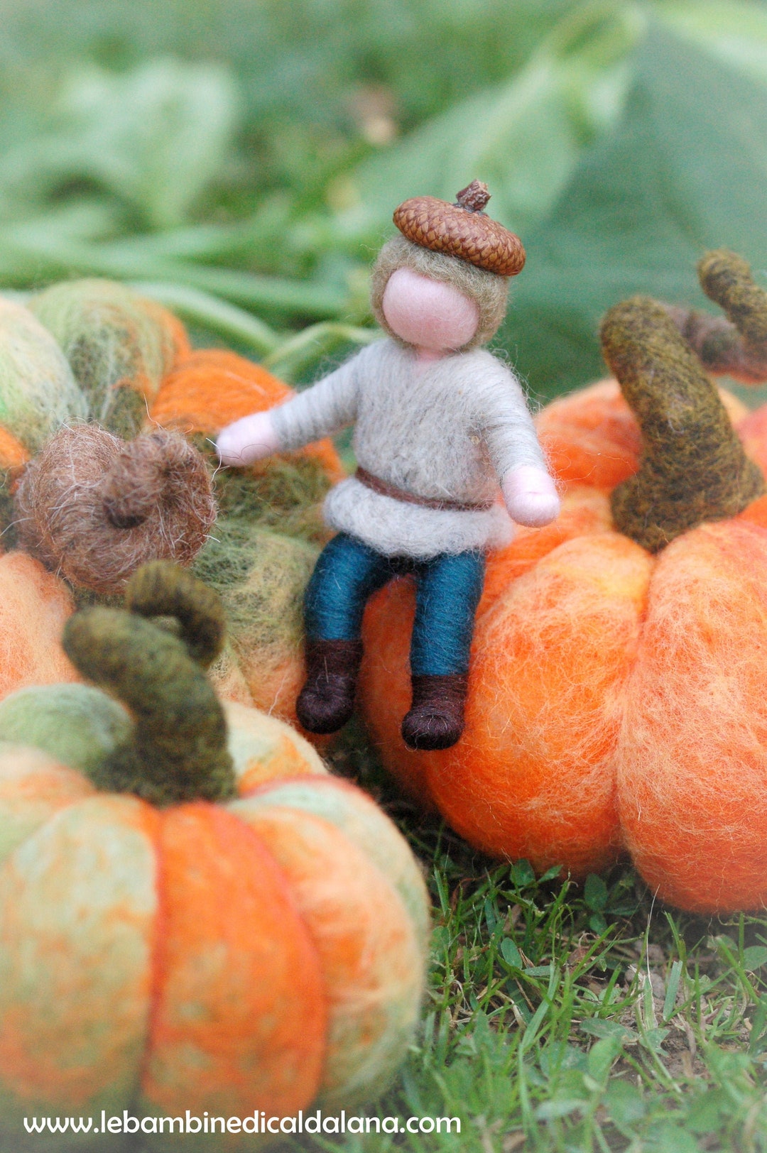 Ghiandino, Baby Acorn in Fairy Tale Wool, Wladorf Inspiration, Home ...