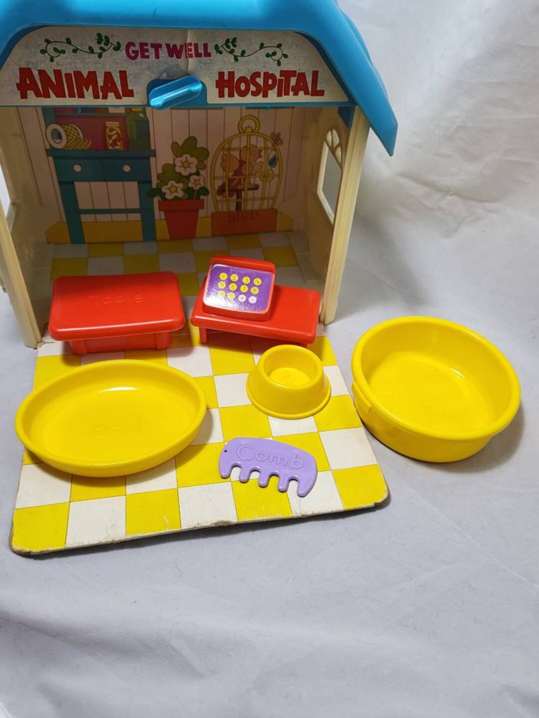 Vintage 1985 I Love My Pets Playset - Etsy
