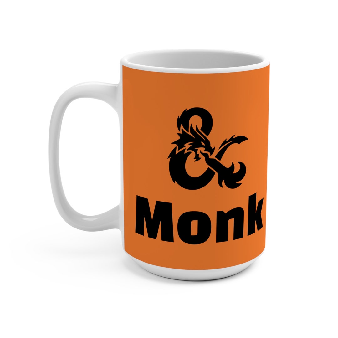 D&D Monk Mug 15oz - Etsy
