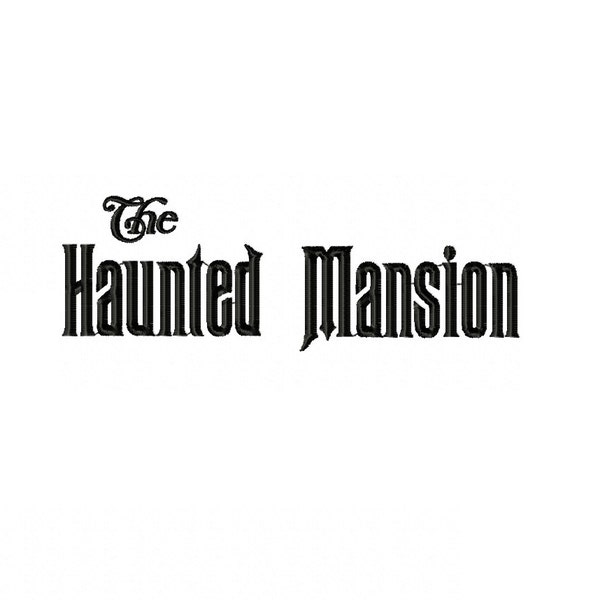 Haunted Mansion Logo - Etsy