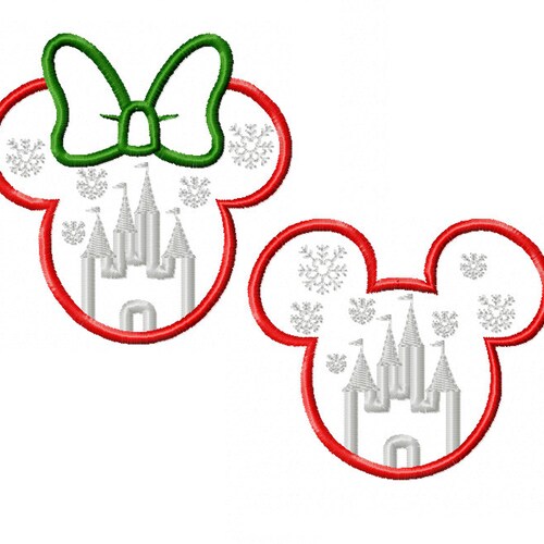 Character Inspired Miss Mouse Christmas Light Castle - Etsy