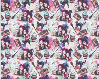 Hocus Pocus Faux Leather Sheet - Etsy