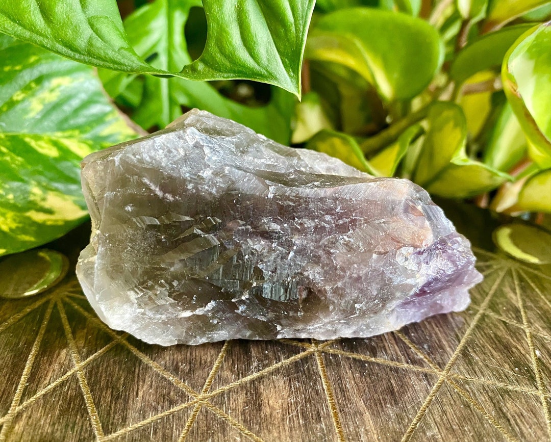 Emerald Auralite Crystal Wand Extra Large | Rare Canadian Hand Carved ...