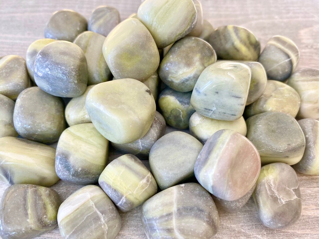 Infinite Stone Tumbled | Serpentine Gemstone Crystal South Africa - Etsy