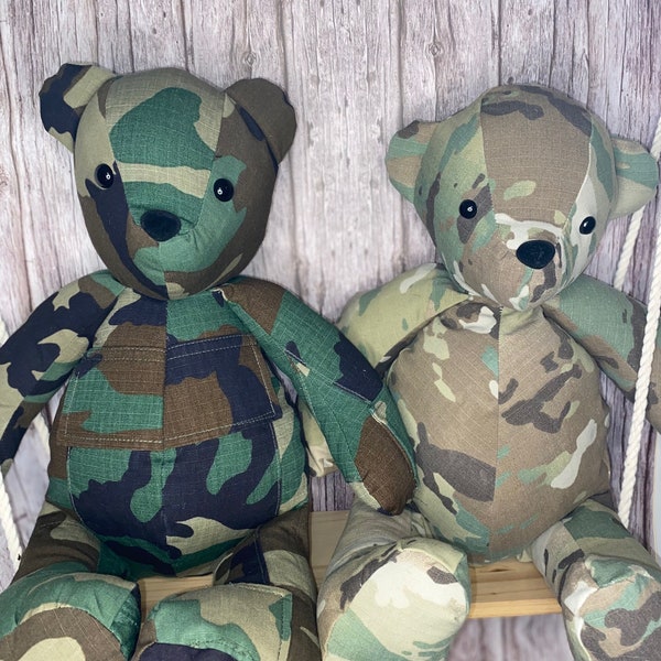 Hand Made Memory Teddy Bears - Etsy