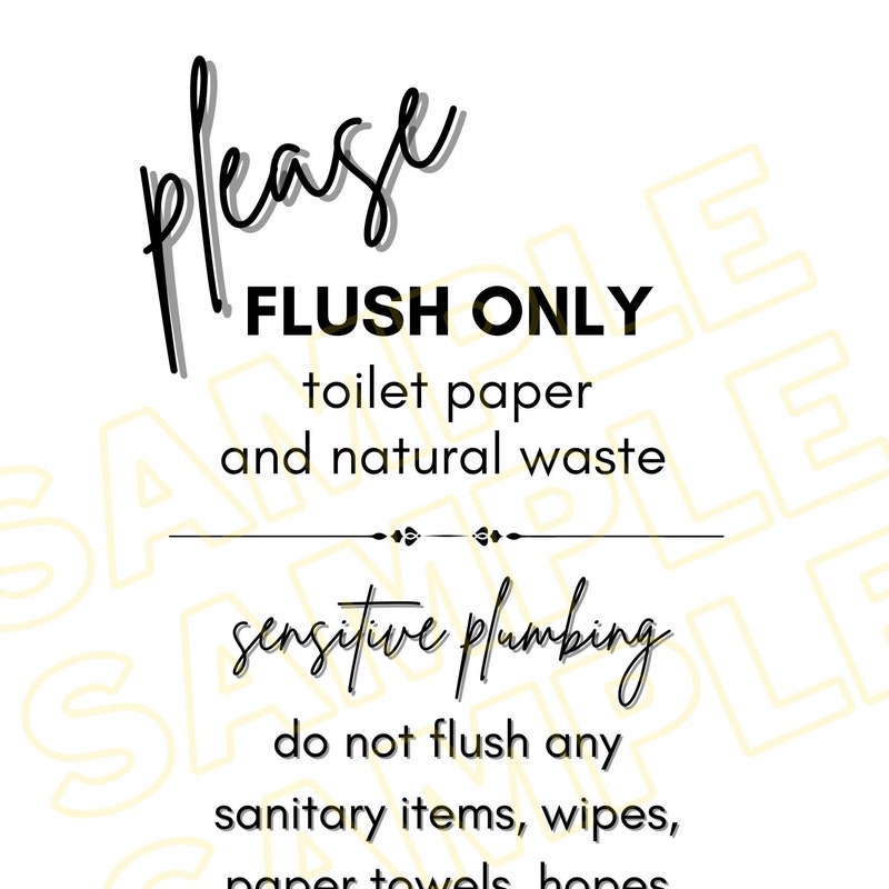 Septic Tank Sign - Etsy