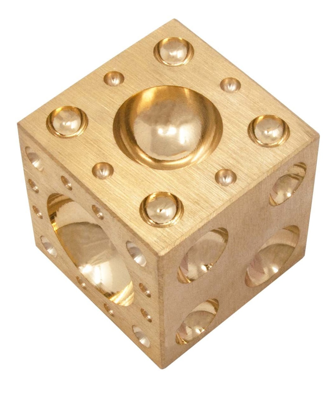 2" Brass Dapping Doming Block Jewelry Making Metal Forming Shaping ...