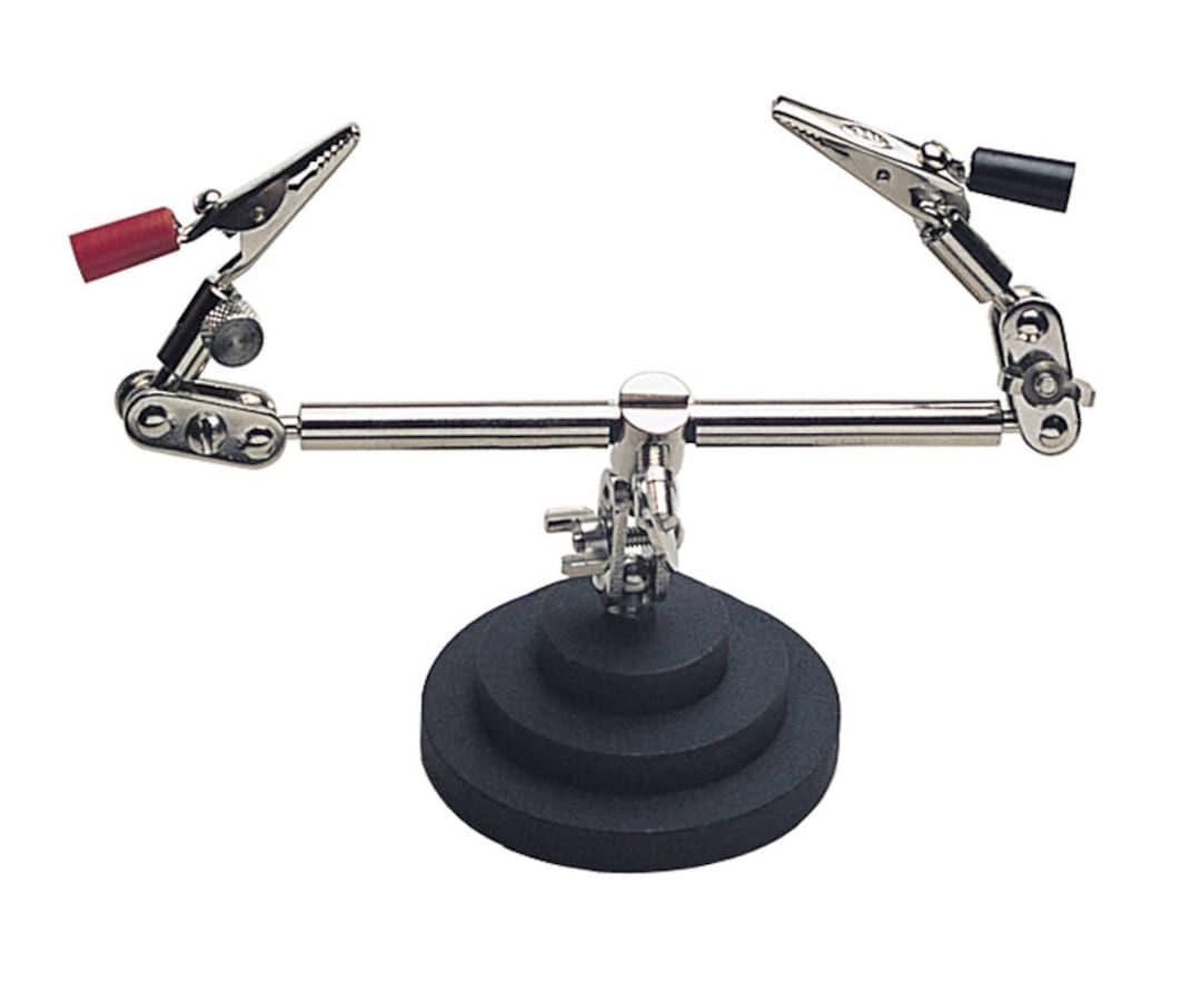 Double Third Hand Soldering Jewelry Making Holder Work Holder Vise ...
