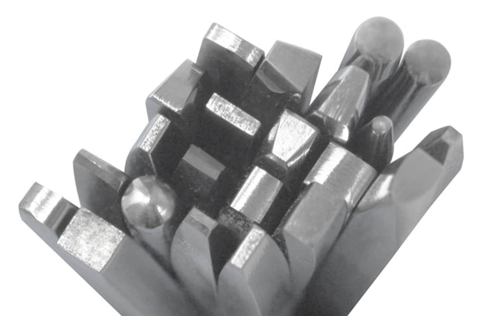 Set of 22 Small Chasing Tools Jewelry Making Metal Design Texturing ...