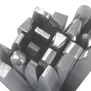 Set of 22 Small Chasing Tools Jewelry Making Metal Design Texturing ...