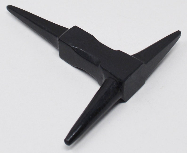 3-1/4" Solid Cast Iron T-type Stake Anvil Jewelry Making Metal Forming ...
