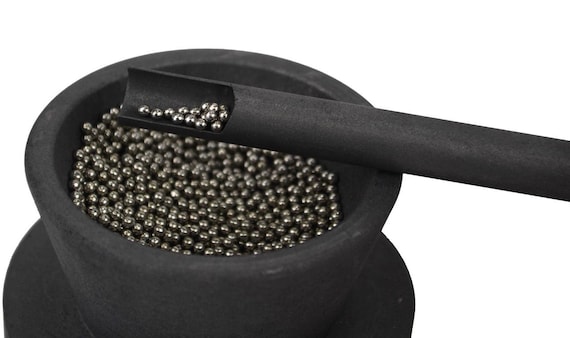 Large Graphite Crucible Stir Rod Impurity Scoop Ladle Skimmer - Etsy