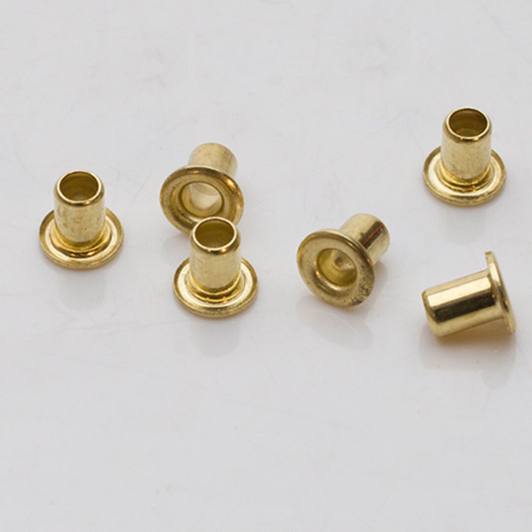 Pack of 24 Brass Eyelets - 1/8" Jewelry Making Tool Findings - Etsy