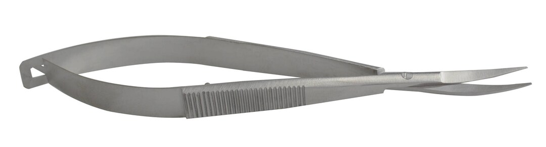 4" Squeeze-action Micro-scissors Curved Blade Jewelry Making Bead Cord ...