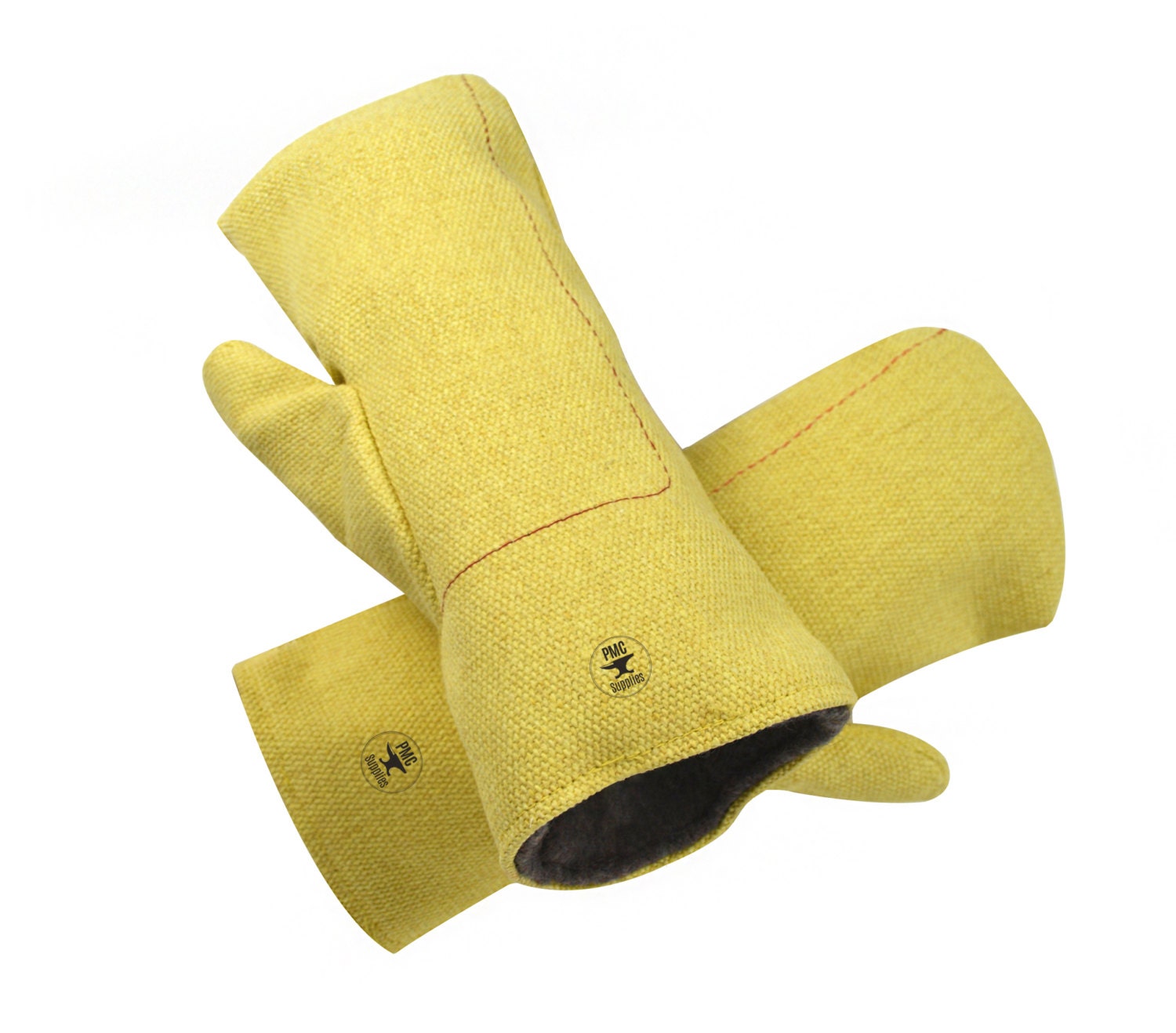 13 22 oz Kevlar Mittens High Heat Wool-Lined Precious | Etsy