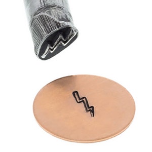 5 MM Southwest Design S-2 Lightning Bolt Stamp Tool for Stamping and ...