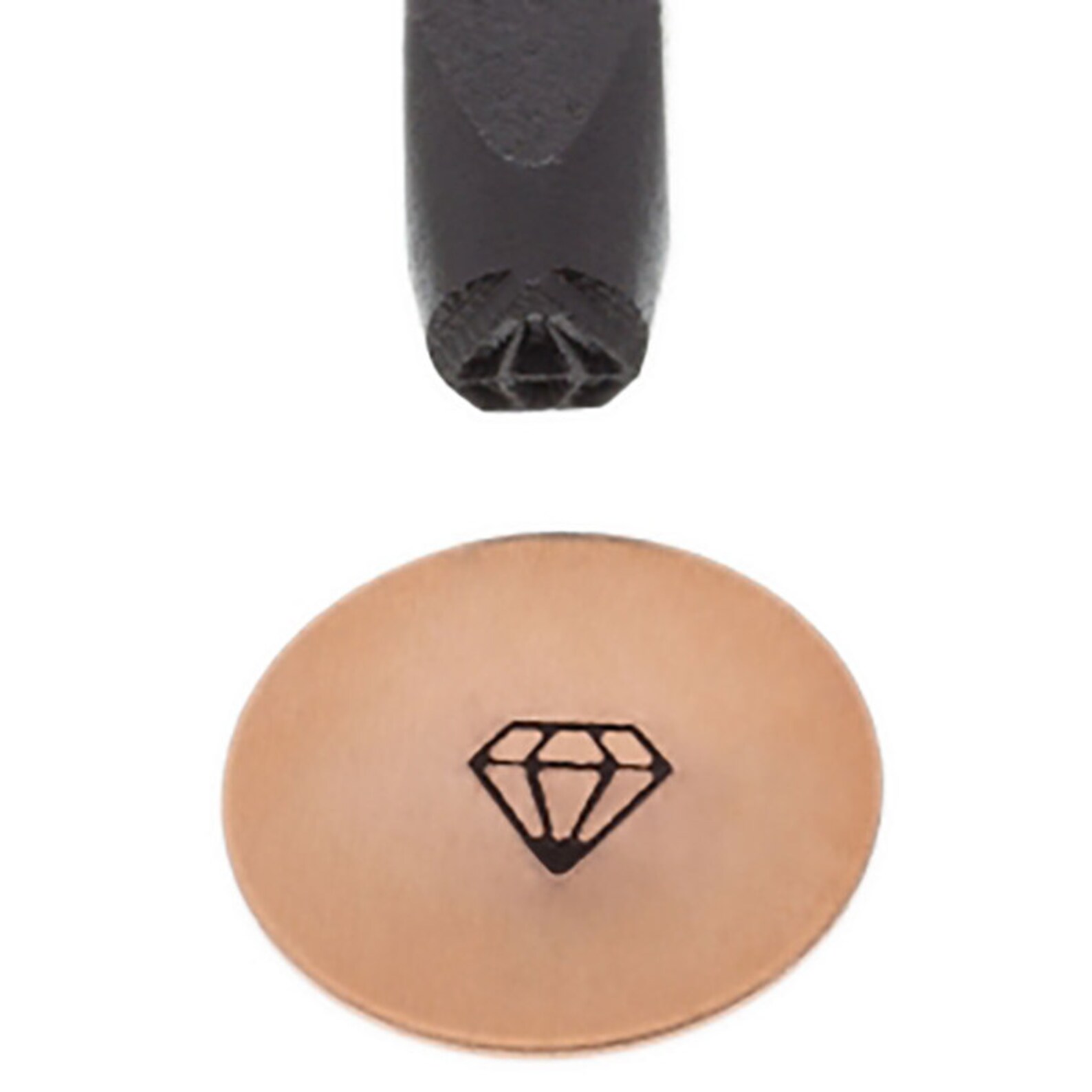3/16" 5 MM Diamond Shaped Punch Stamp for Marking Pressing Gold Silver ...