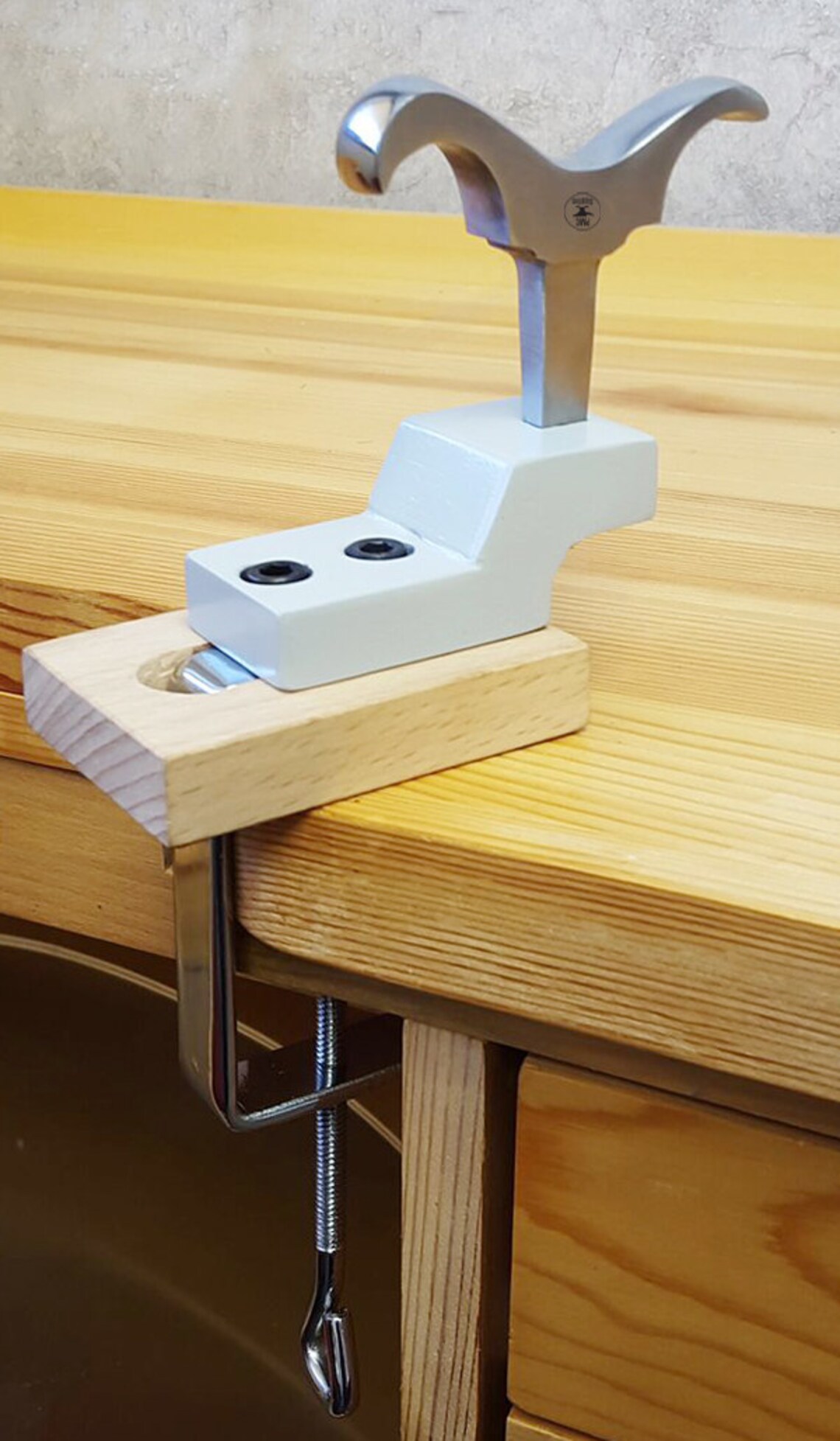 12-Piece Mini Stake Forming Tool Set with Stand and Vise for | Etsy