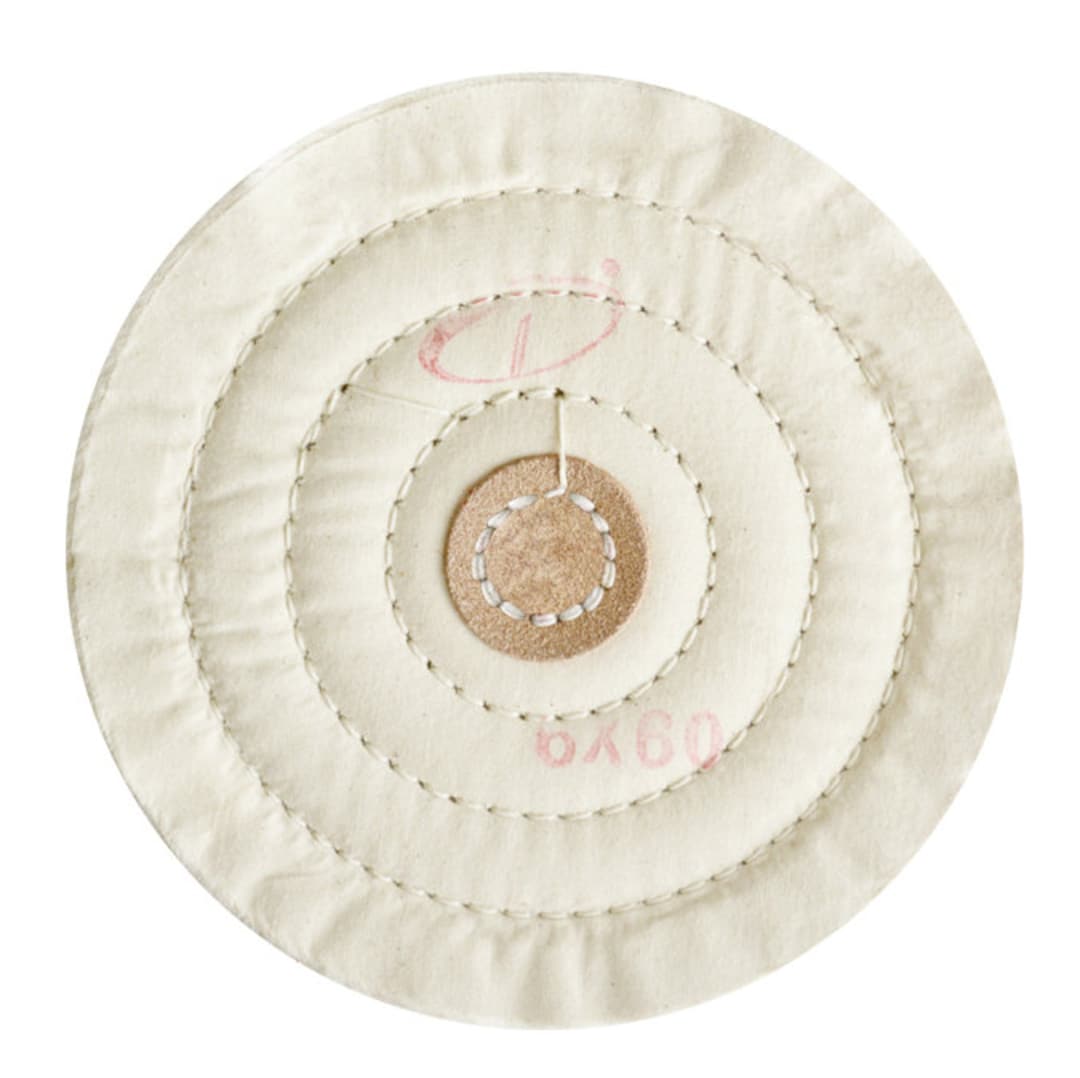 6" Finex Muslin Buff - 4 Rows, 60 Ply Jewelry Making Final Metal ...