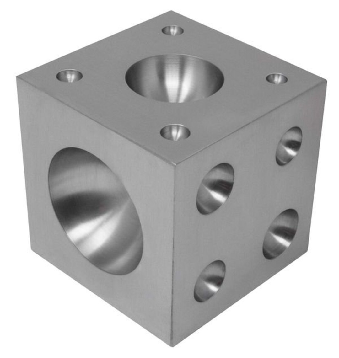 4" Steel Dapping Doming Block Jewelry Making Metal Forming Shaping ...