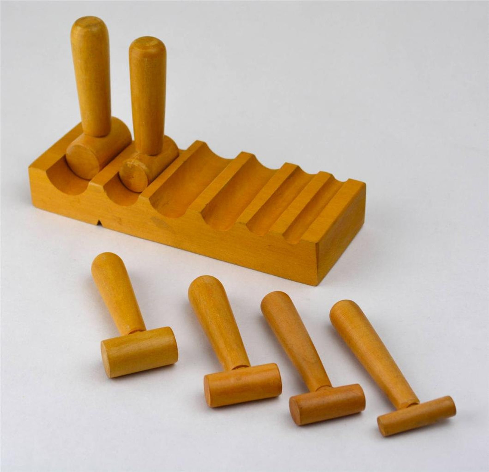 Wood Swage Block U-channel Forming Dapping Wooden Block W/ - Etsy